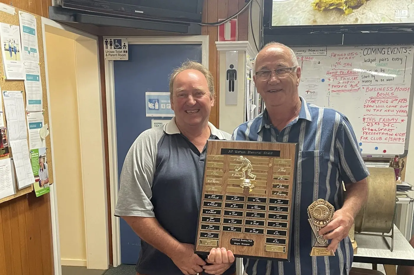 Johnstone claims Lockhart Singles Championship