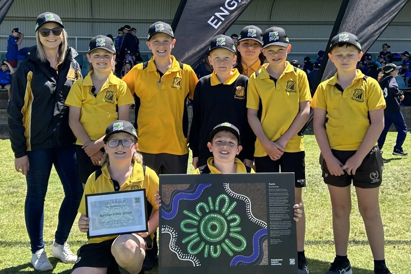 Barellan students join Boys to the Bush
