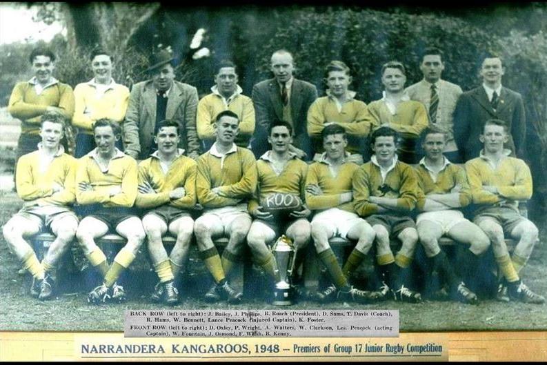 Century of Rugby League for Narrandera Lizards