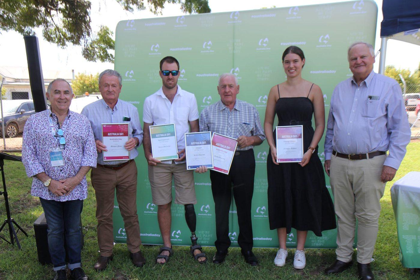 Lockhart honours stalwarts on Australia Day