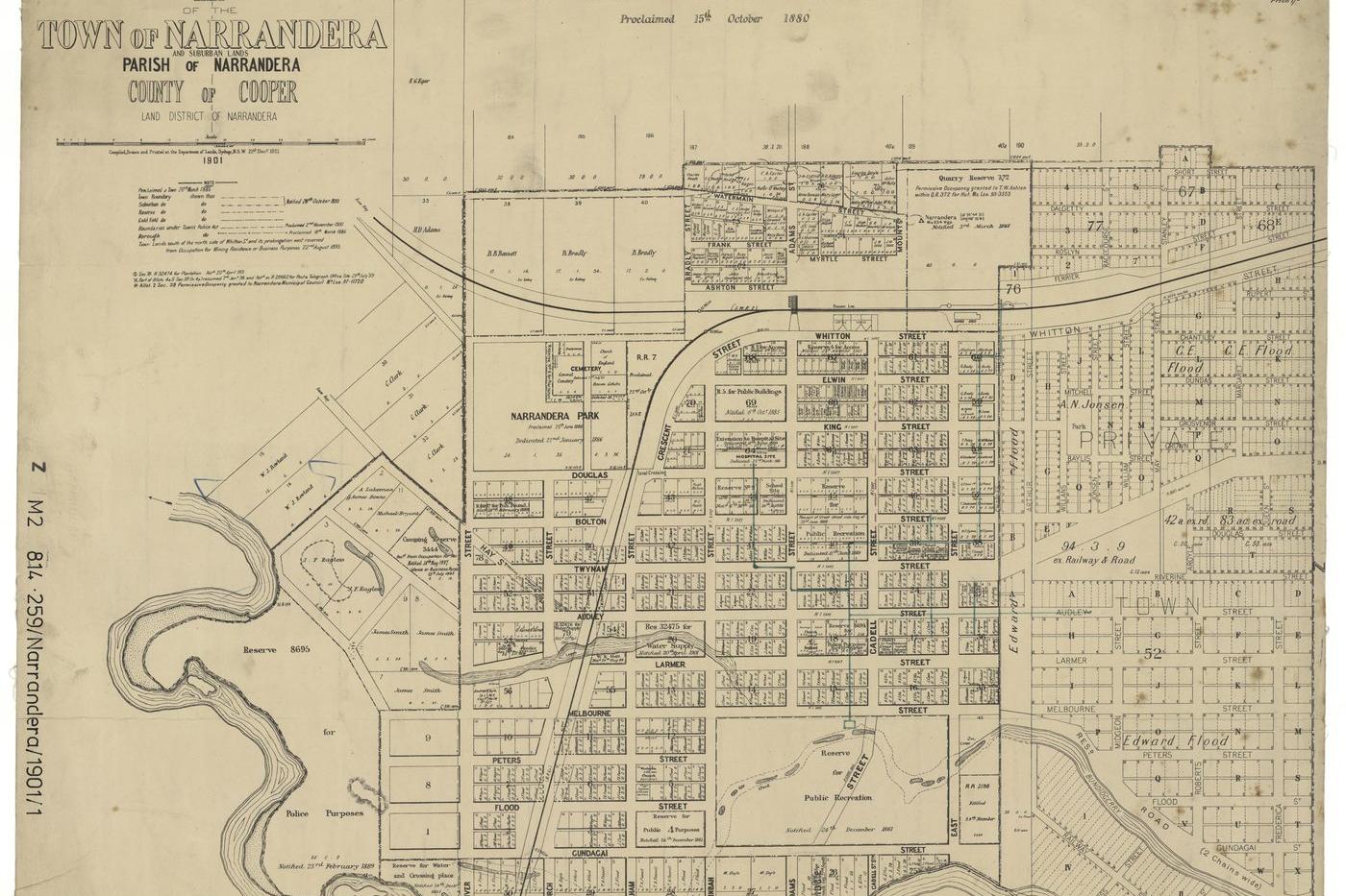 See what Narrandera looked like 100 years ago!
