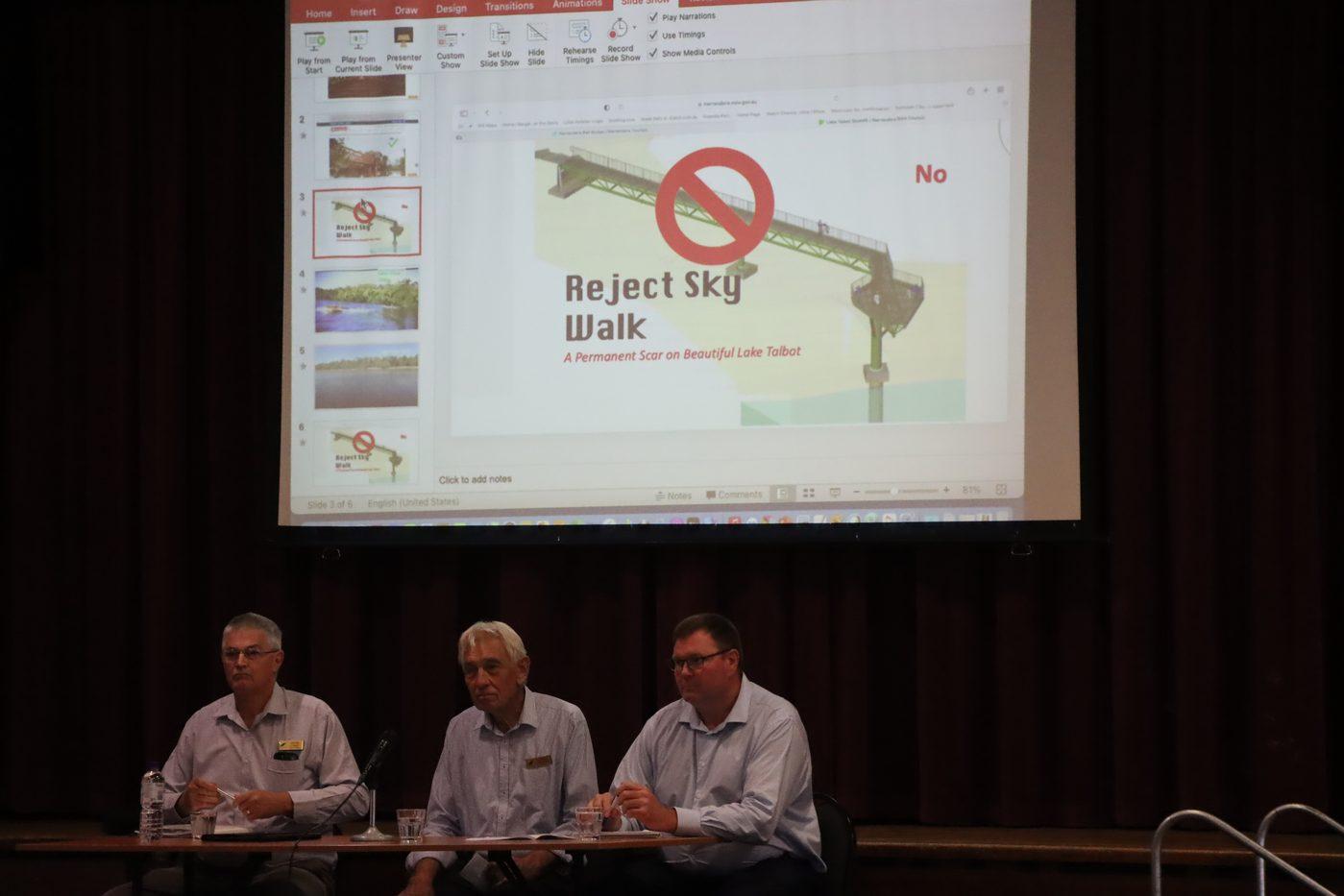 Skywalk plan ‘up in the air’