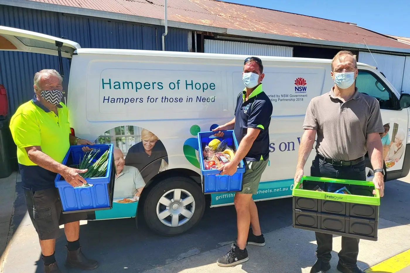 Hampers of Hope in running for second award