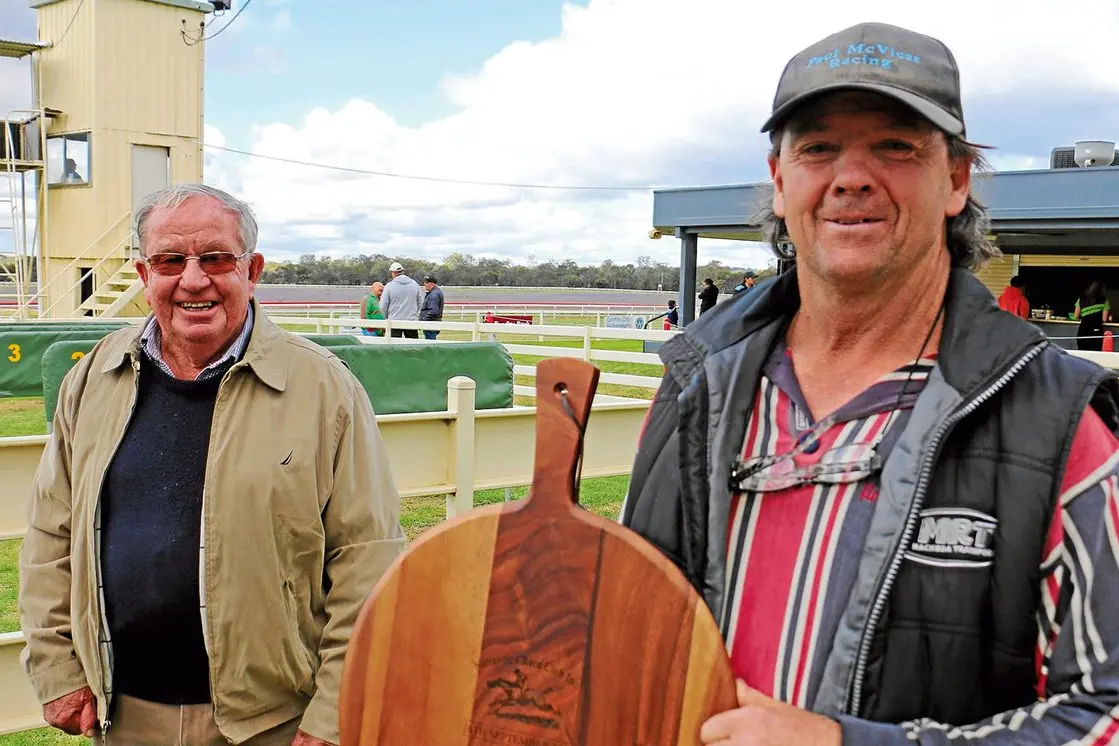 Narrandera Race Club rail on the way to Hillston