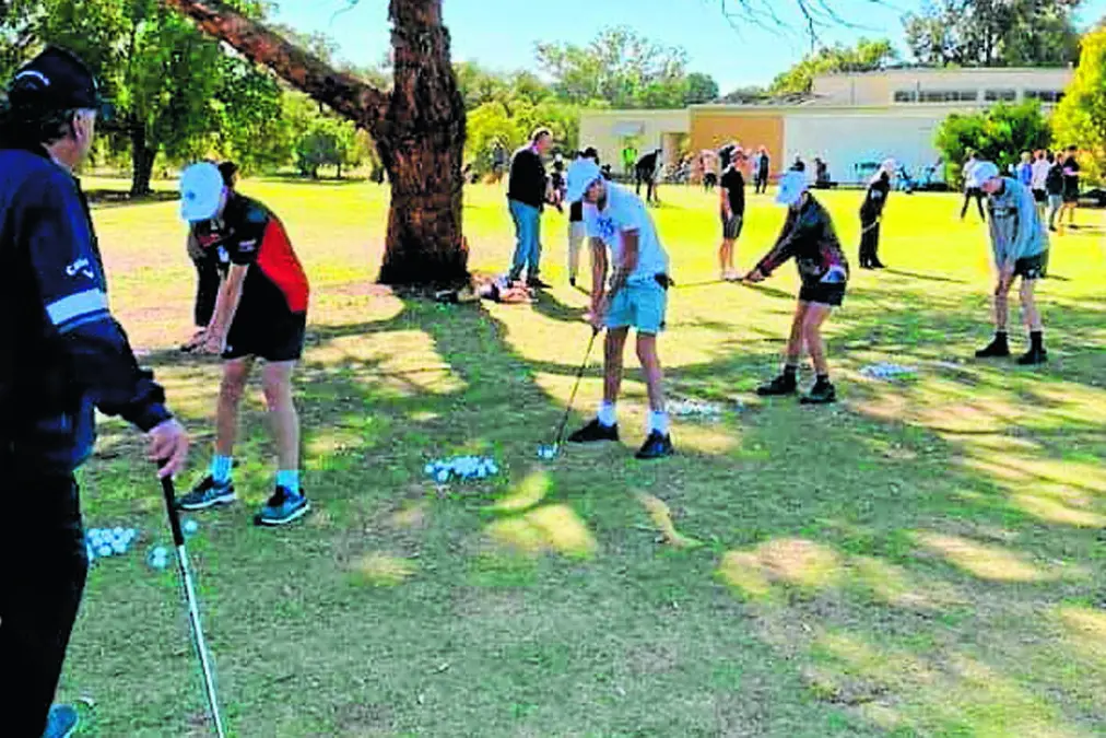 Pro golfers return to their roots to help grow game