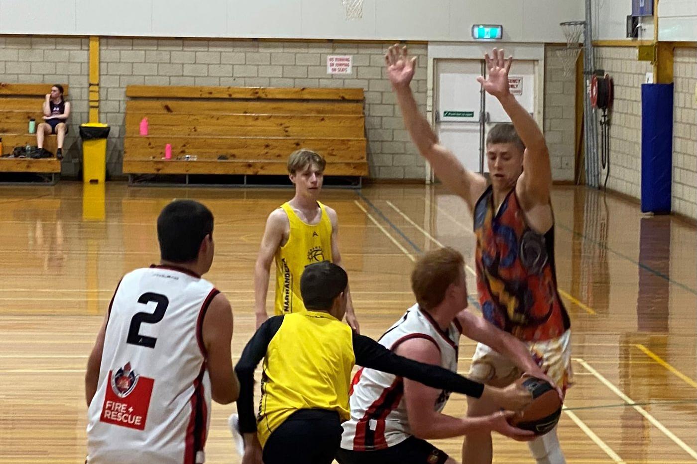 Basketballers back in action